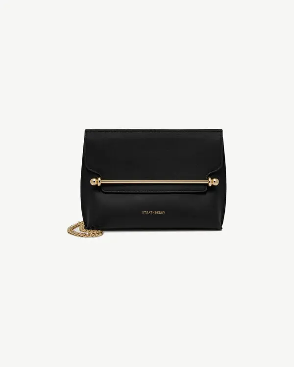 Strathberry Mini Stylist Crossbody Bag - Black