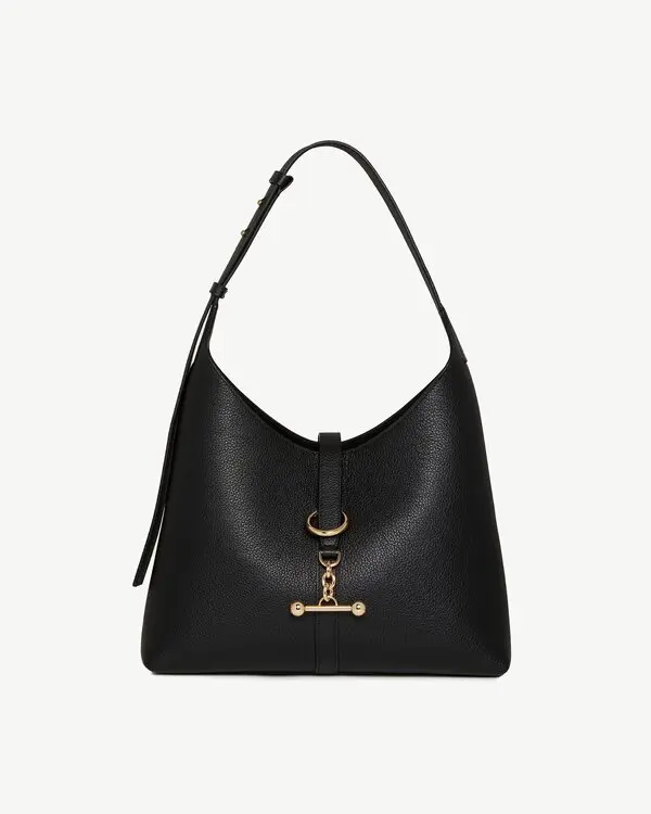Strathberry Kite Mini Hobo Bag - Black