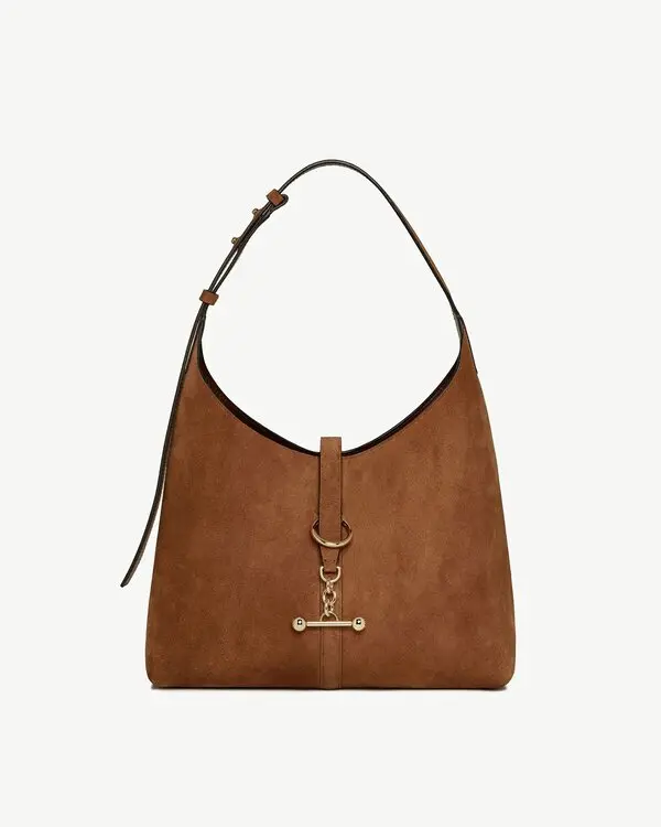 Strathberry Kite Mini Hobo Bag - Brown