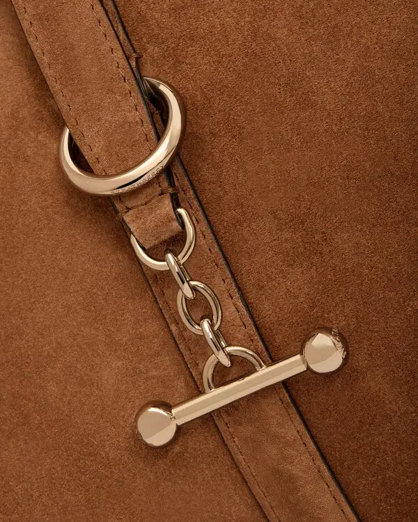Strathberry Kite Tote Midi - Brown