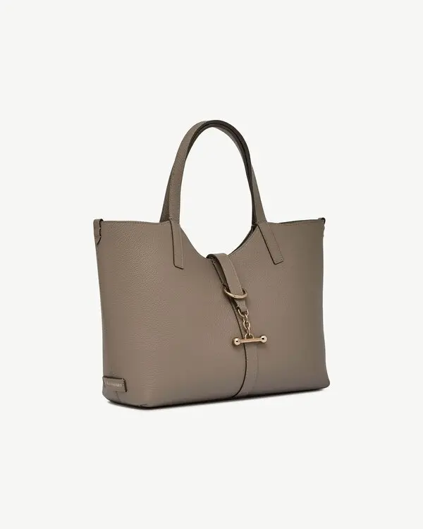 Strathberry Kite Tote Midi - Grey
