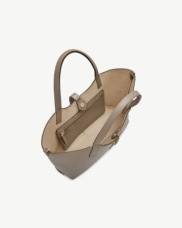 Strathberry Kite Tote Midi - Grey