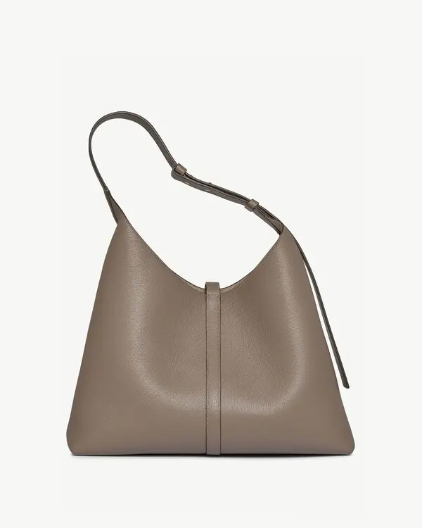 Strathberry Maxi Kite Hobo Bag - Grey