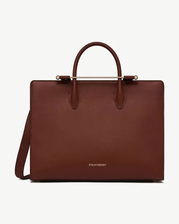 Strathberry Tote Bag - Brown