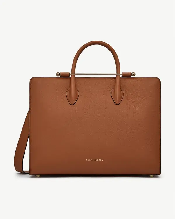 Strathberry Tote Bag - Brown