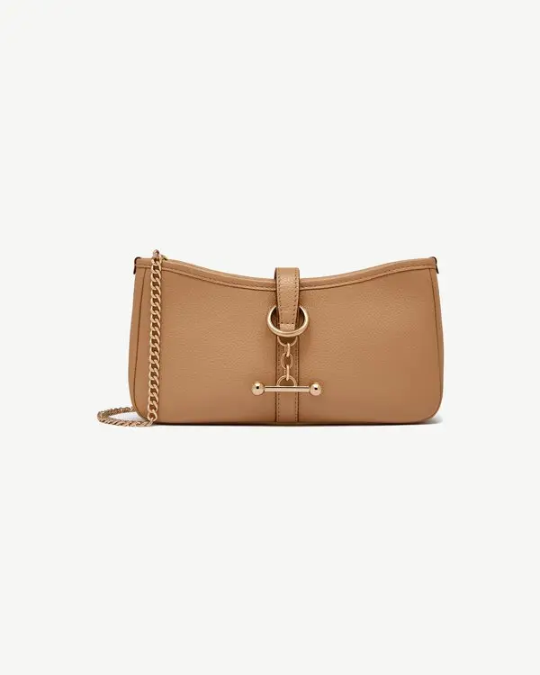 Strathberry Kite On A Chain Shoulder Bag - Brown