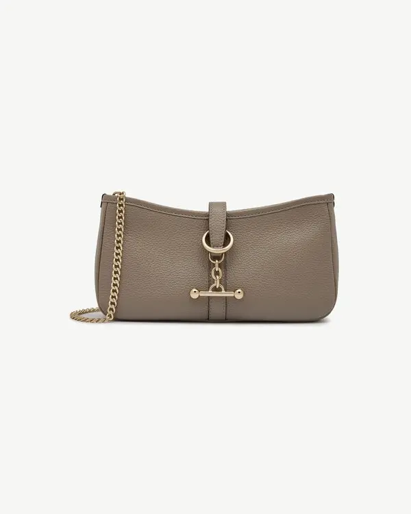 Strathberry Kite On A Chain Shoulder Bag - Grey