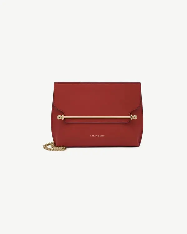 Strathberry Stylist Mini Bag - Red