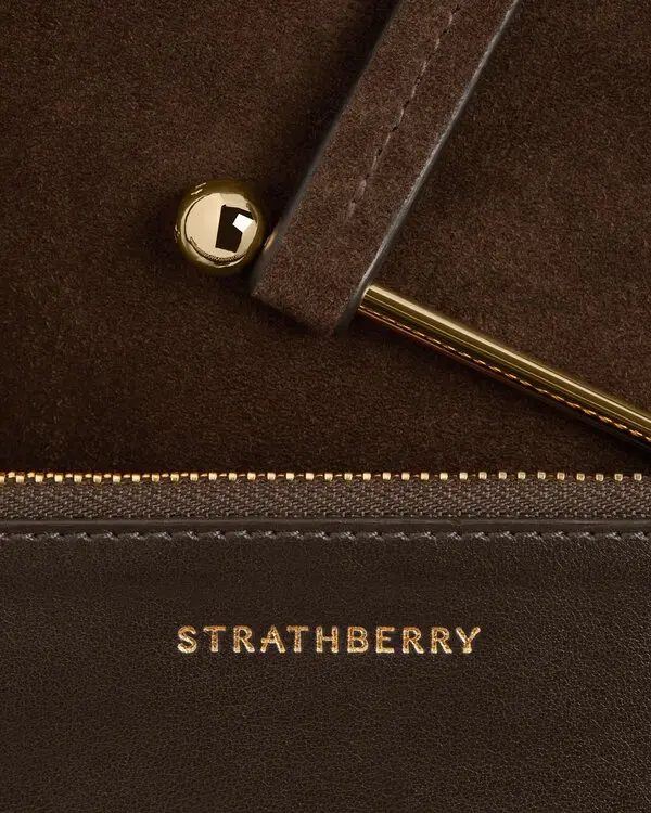 Strathberry Melody Tote Bag - Brown