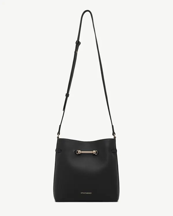 Strathberry Corda Bucket Bag - Black