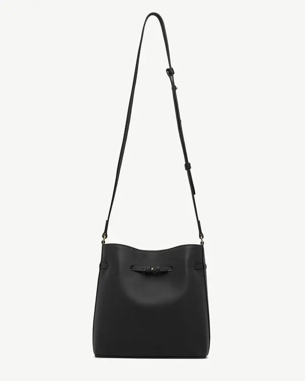 Strathberry Corda Bucket Bag - Black