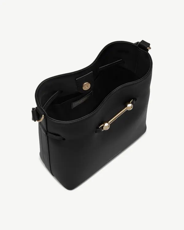 Strathberry Corda Bucket Bag - Black
