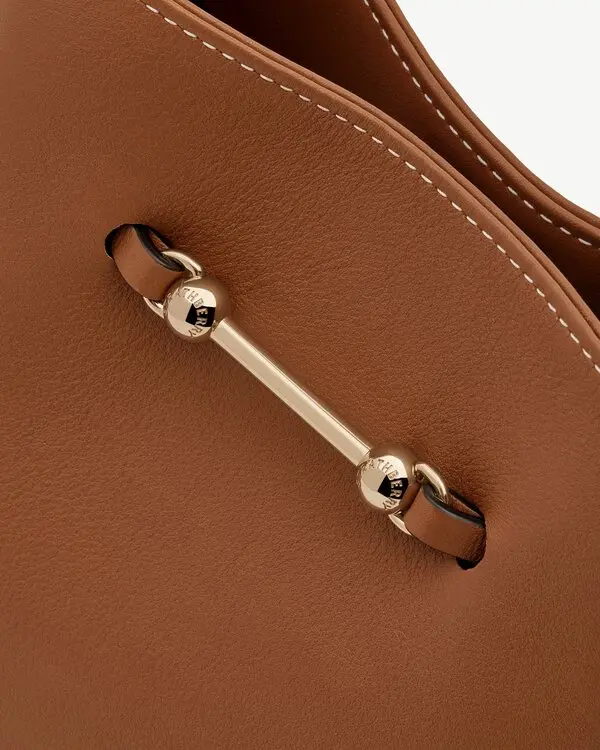 Strathberry Corda Bucket Mini Bag - Brown