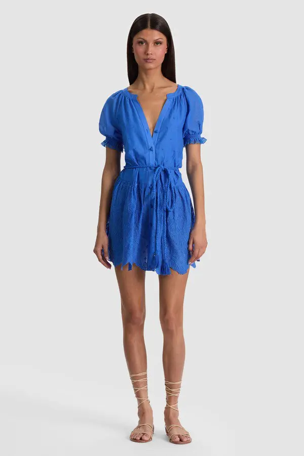 Alice + Olivia Thalia Tunic Dress - Blue
