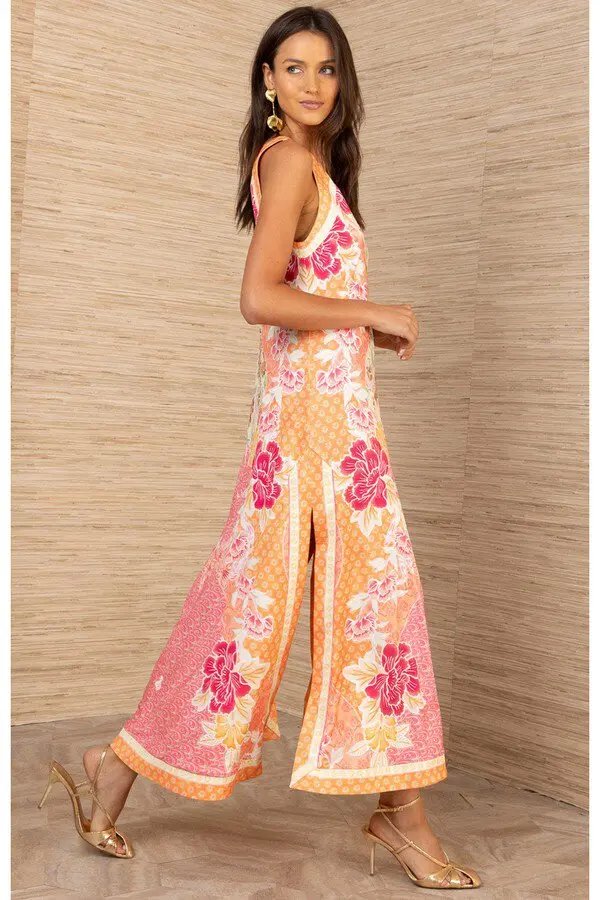 Hale Bob Zinnia Jersey Maxi Dress - Pink