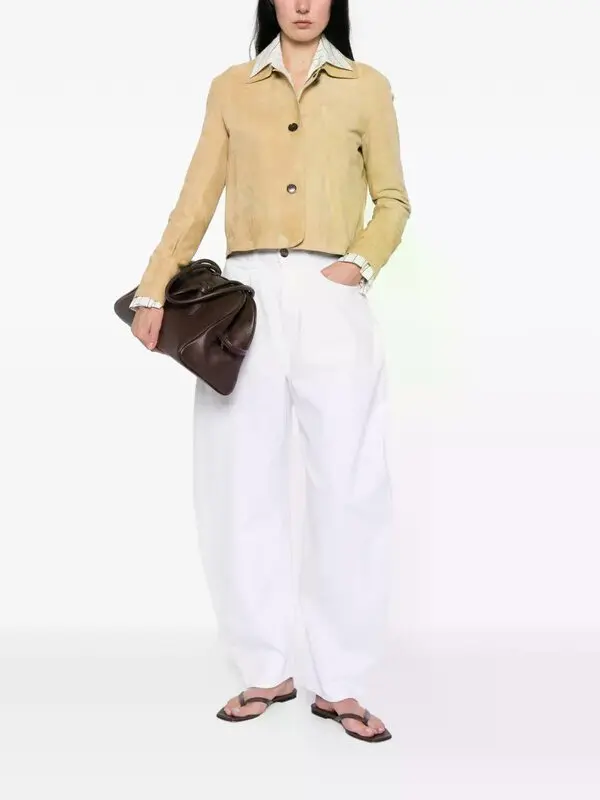 ARMA Button Suede Jacket