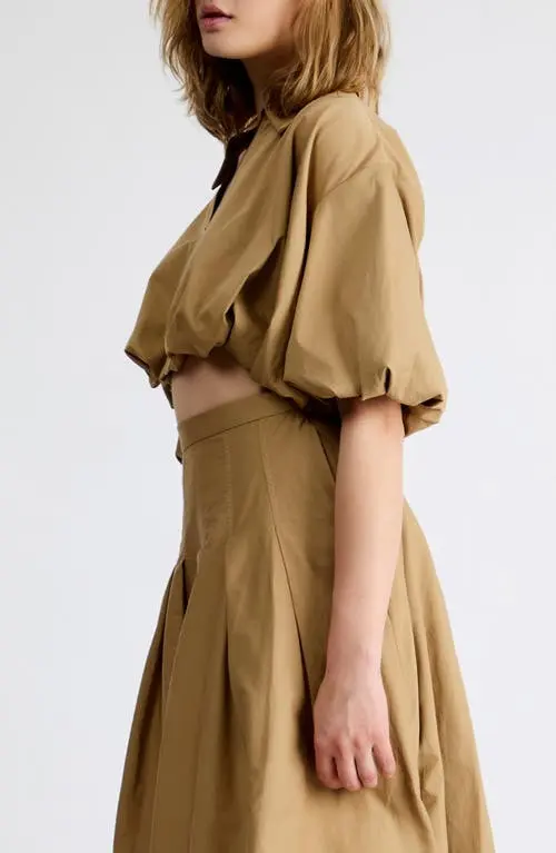 EXTRO & VERT Indie Zip-up Cropped Top