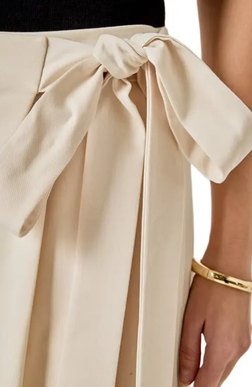 Endless Rose Faux Wrap Wide Leg Pants
