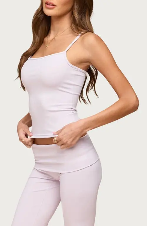 EDIKTED Blonka Crop Camisole - Lilac