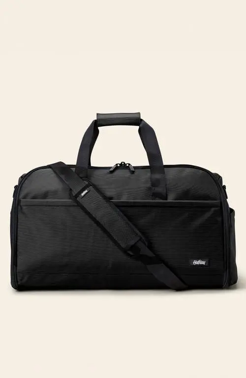 UNCOMMON GOODS Deluxe 2-in-1 Garment Weekender Bag - Black