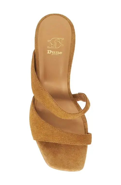 Dune London Jaeda Suede Slide Sandal
