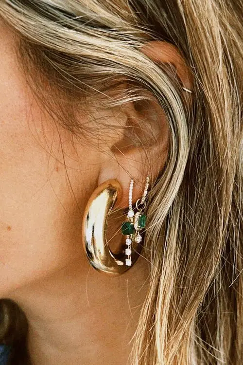 Alexa Leigh Allegra Hoop Earrings