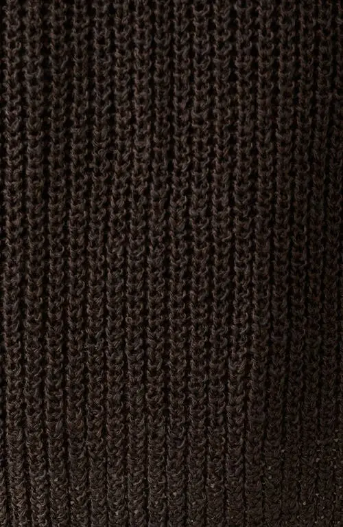 Mango V-neck Shaker-stitch Sweater With Dropped Shoulders