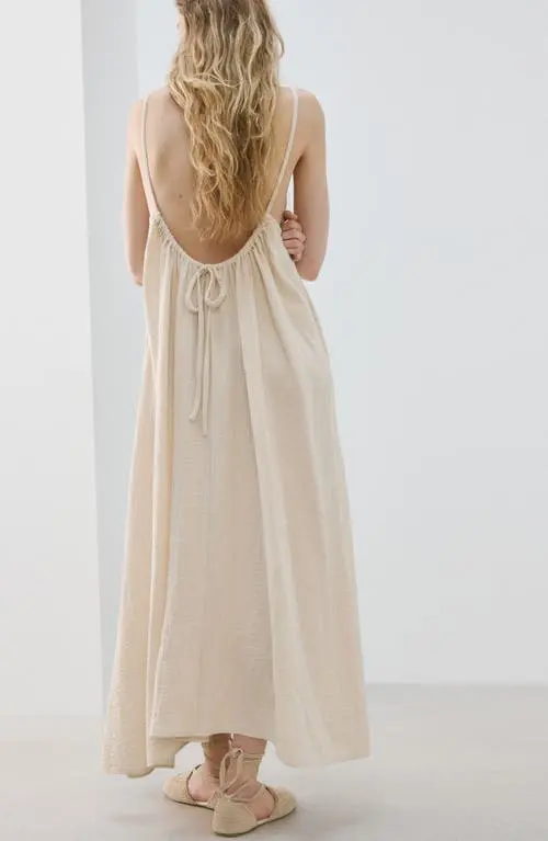 Mango Sleeveless Cotton Nightgown