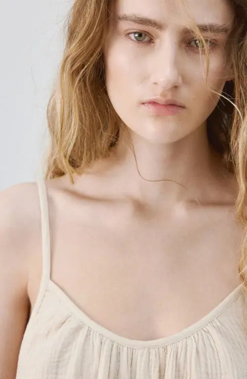 Mango Sleeveless Cotton Nightgown