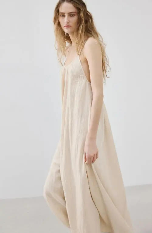 Mango Sleeveless Cotton Nightgown