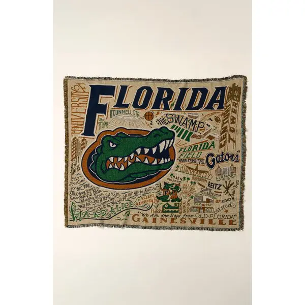 UNCOMMON GOODS Woven College Blankets - University Of Florida