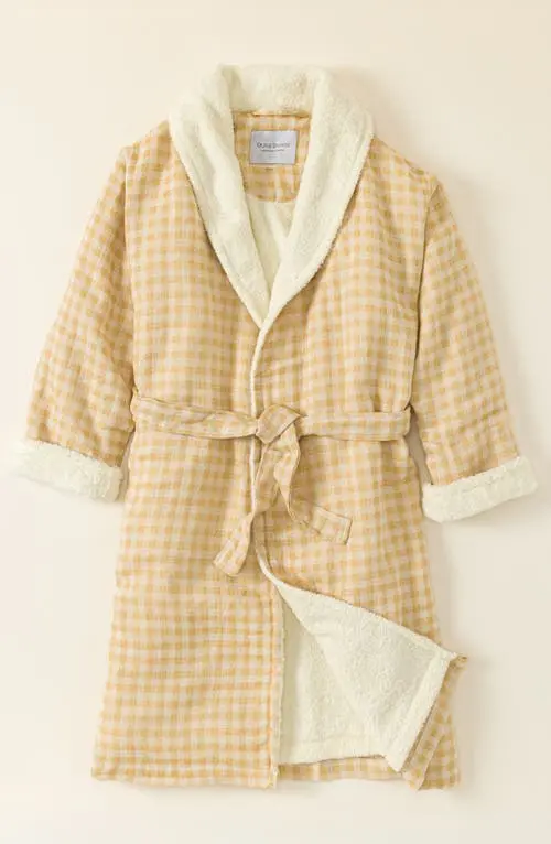 UNCOMMON GOODS Warmest Hug Lined Robe - Sunshine