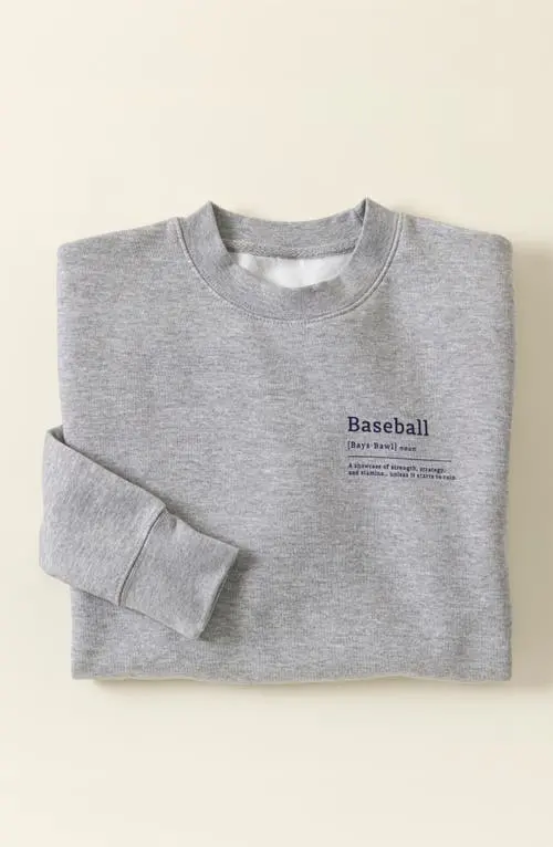 UNCOMMON GOODS The Definition Of Baseball Sweatshirt