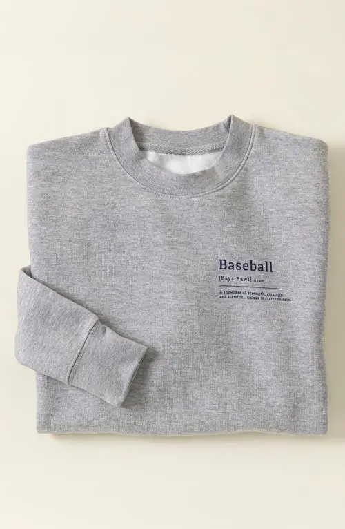 UNCOMMON GOODS The Definition Of Baseball Sweatshirt