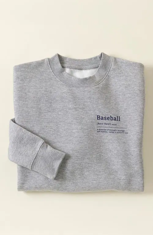 UNCOMMON GOODS The Definition Of Baseball Sweatshirt