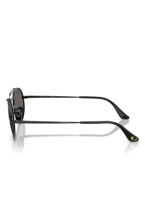 Ray-ban Oval Sunglasses - Black/dark Grey