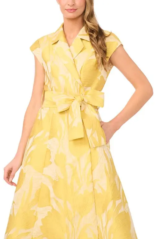 Ted Baker London Jordana Floral Print Maxi Shirtdress