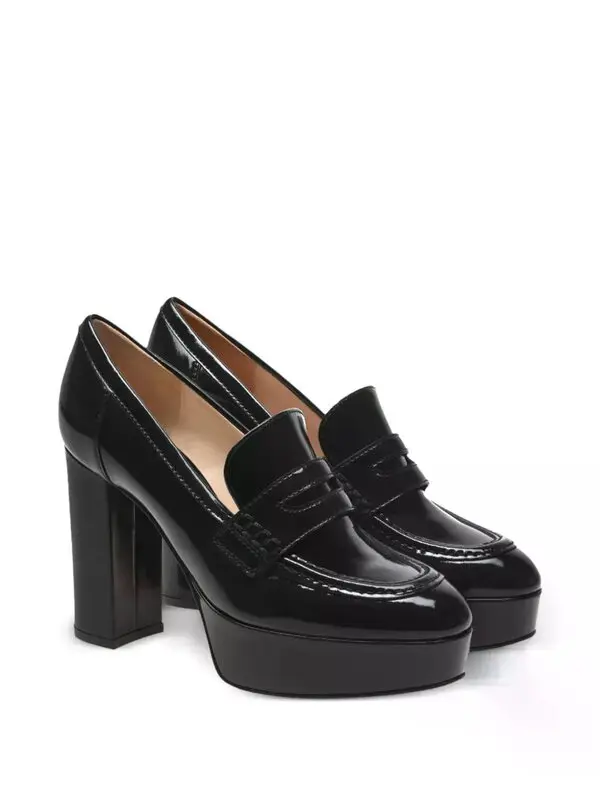 GIANVITO ROSSI Hadden Loafer Pumps