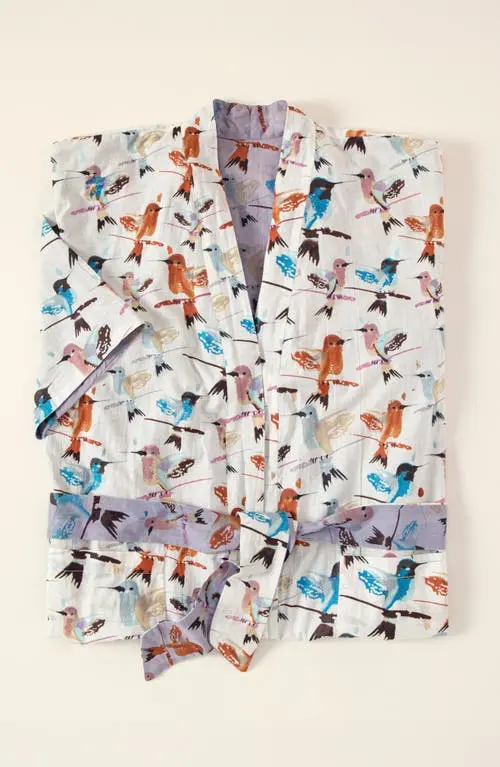UNCOMMON GOODS Hummingbird Reversible Robe