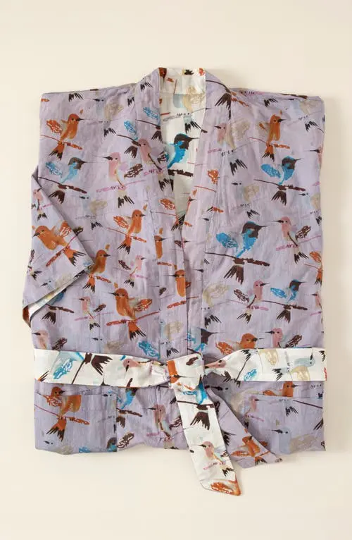 UNCOMMON GOODS Hummingbird Reversible Robe