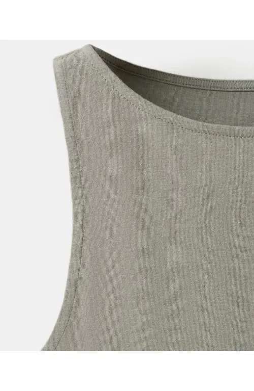 Mango Sleeveless Button-front Tank Top