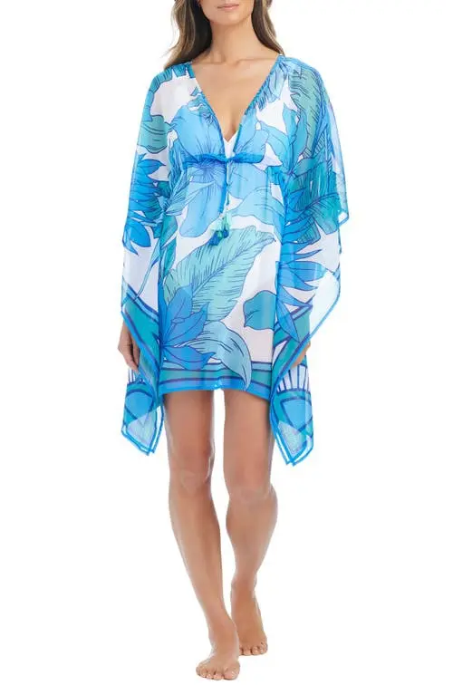 BLEU BY ROD BEATTIE Sheer Cover-up Caftan - Cool