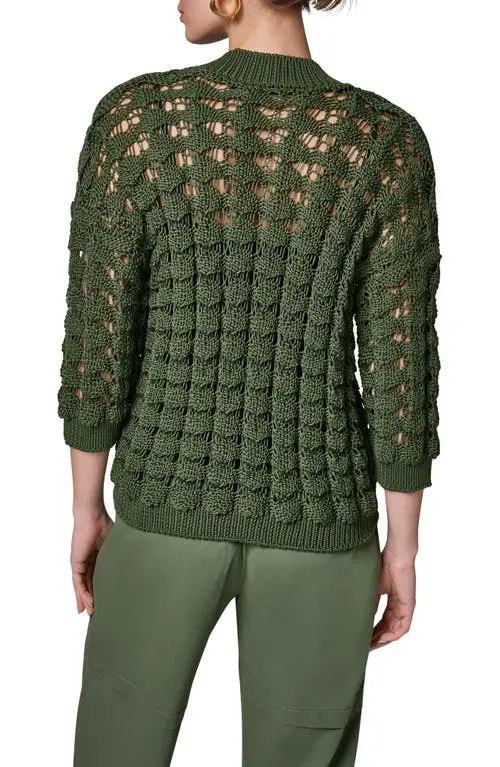 Donna Karan New York Relaxed Fit V-neck Sweater - Verde