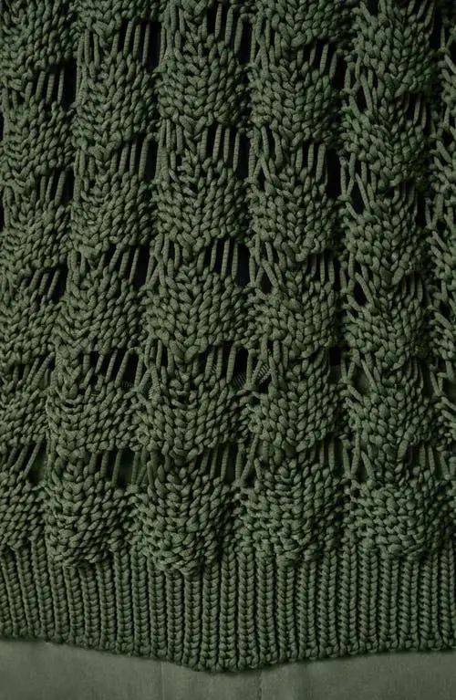 Donna Karan New York Relaxed Fit V-neck Sweater - Verde