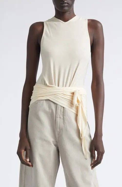 LEMAIRE Sleeveless Jersey Wrap Top