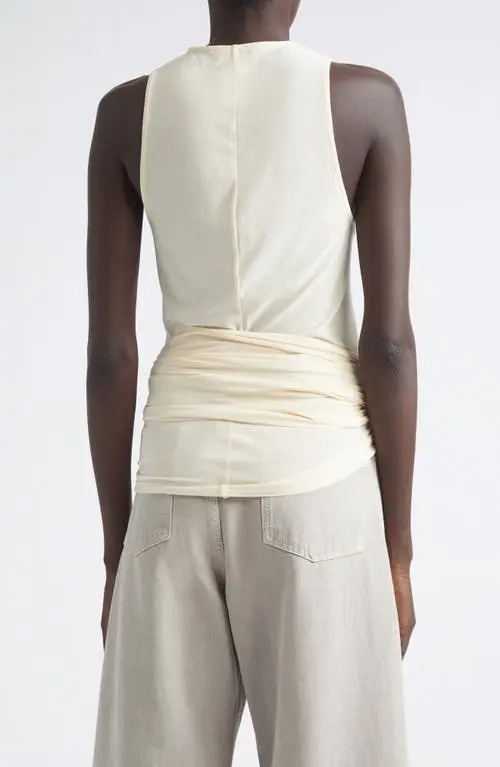 LEMAIRE Sleeveless Jersey Wrap Top