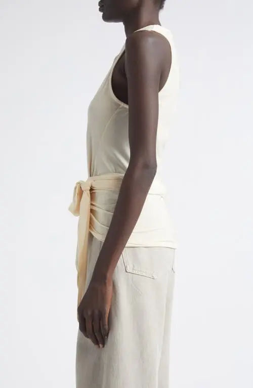 LEMAIRE Sleeveless Jersey Wrap Top