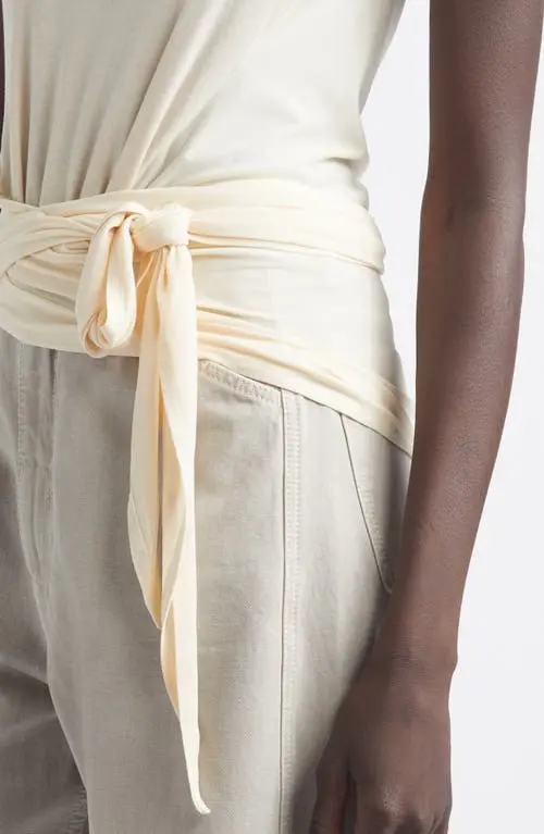 LEMAIRE Sleeveless Jersey Wrap Top