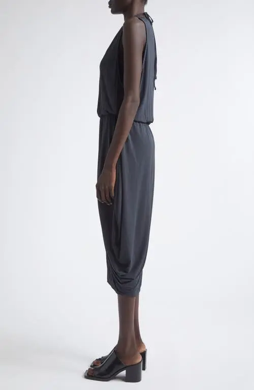 LEMAIRE Layered Draped Crepe Jersey Dress