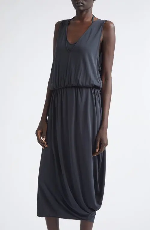 LEMAIRE Layered Draped Crepe Jersey Dress
